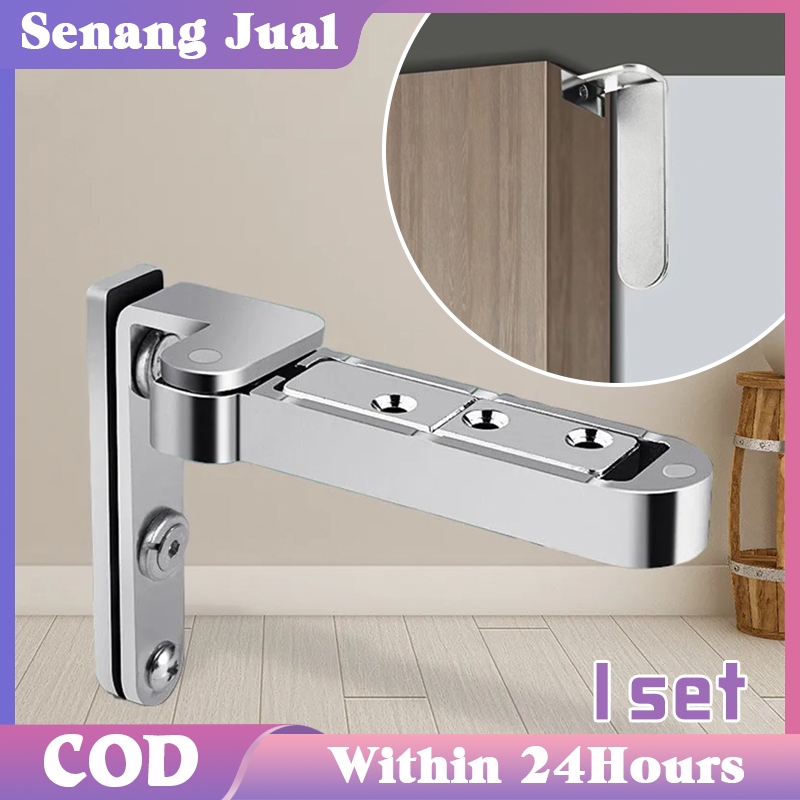 Jual 2Pcs Engsel Pintu Pivot Atas Dan Bawah Engsel Pivot Hinge Dengan ...