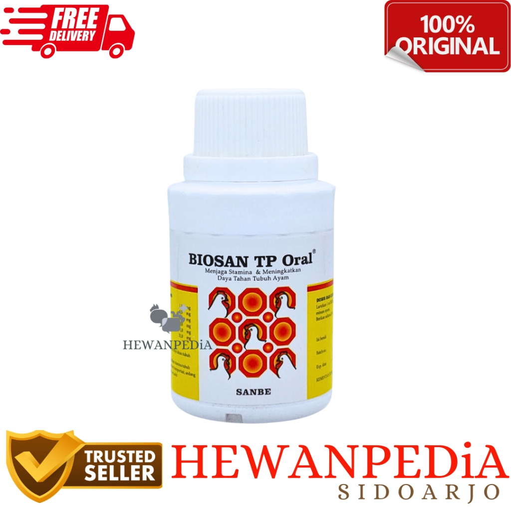 Jual BIOSAN ORAL TP 100 ml Hewanpedia - Meningkatkan Stamina Daya Tahan ...
