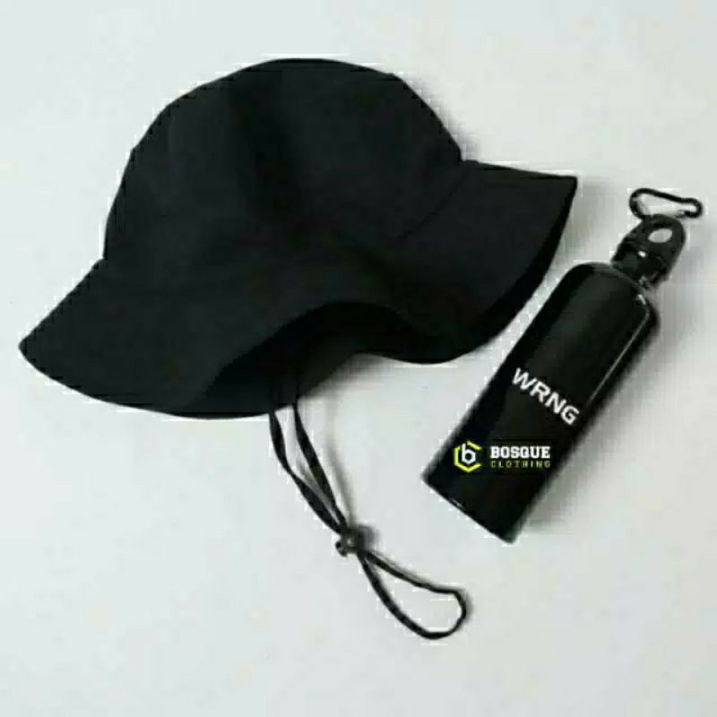 Jual Topi Gunung Rimba Tali Hiking Hutan Camping Hat Tali Hitam Cream ...