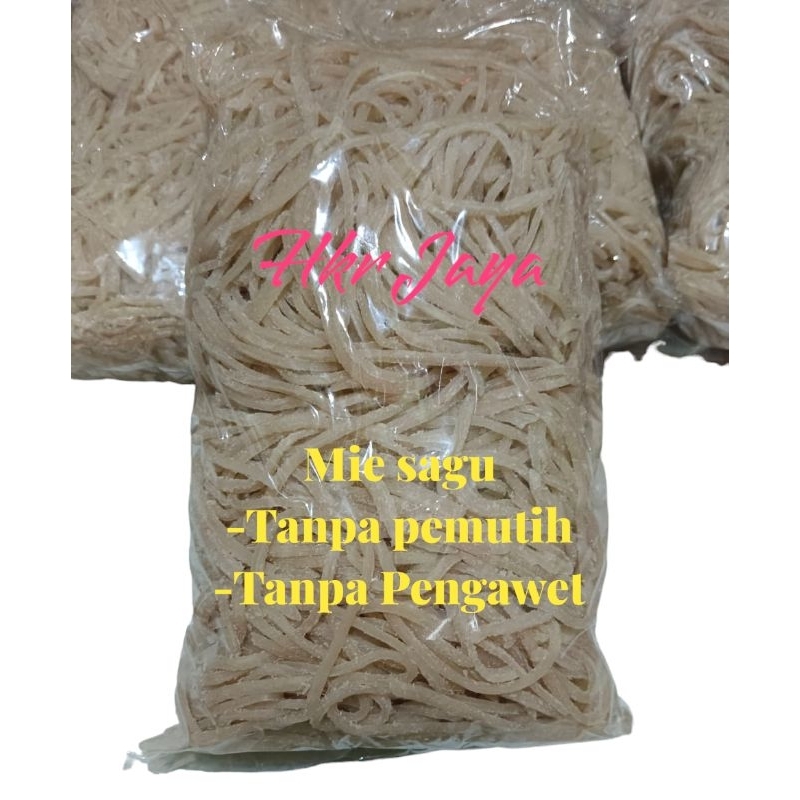 Jual mie sagu khas selat panjang 1kg - mie sagu meranti kepulauan riau ...