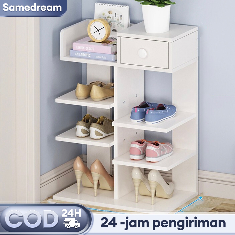 Jual Rak Sepatu Kayu Rak Sepatu Minimalis Rak Sepatu Aesthetic Rak ...