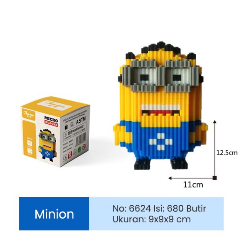 Jual DEALSHOP21 | NANO BRICK JUMBO - BESAR | Nano Block One Piece luffy ...