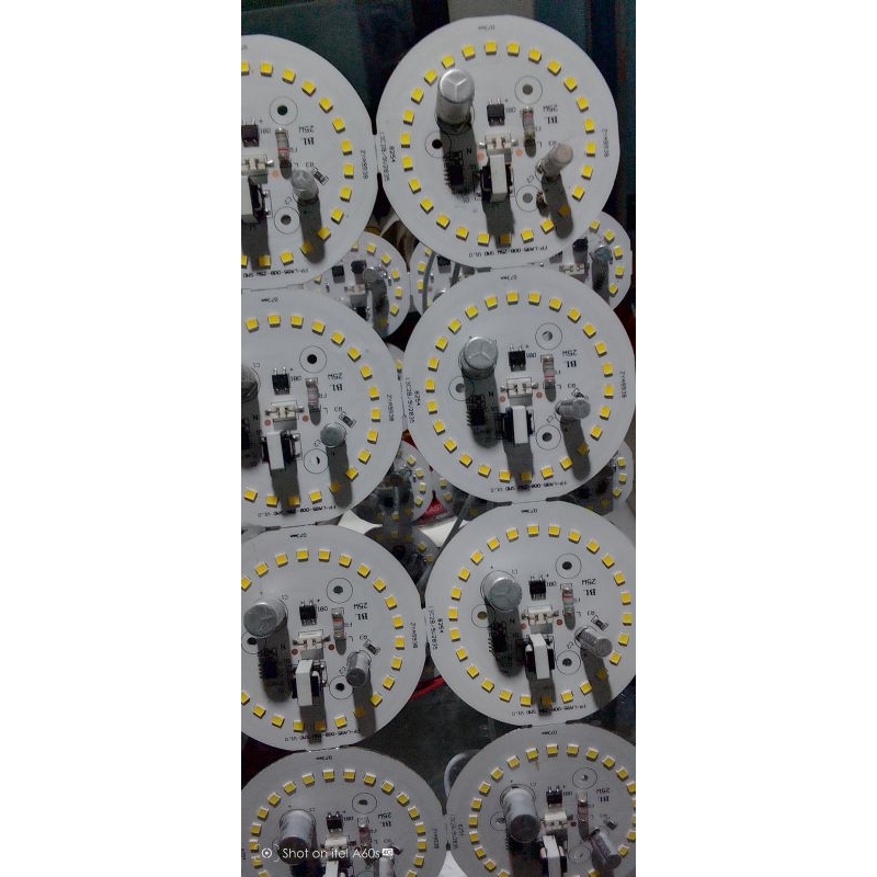 Jual PCB mesin lampu LED 25 Watt 9volt bahan aluminium super terang ...