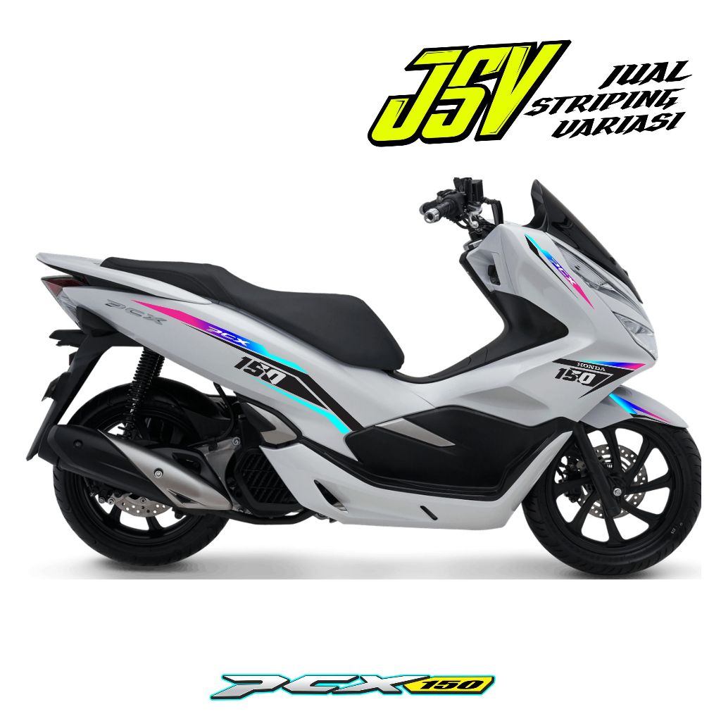 Jual Stiker Honda PCX Transparant Variasi Striping PCX 150 Grafis ...