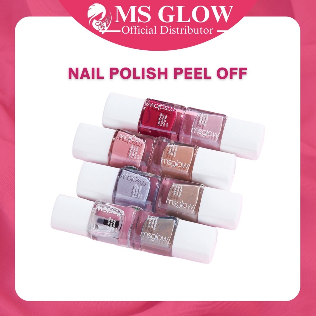 Jual MS GLOW NAIL POLISH KUTEK PEEL OFF | Shopee Indonesia Jual MS GLOW NAIL POLISH KUTEK PEEL OFF | Shopee Indonesia