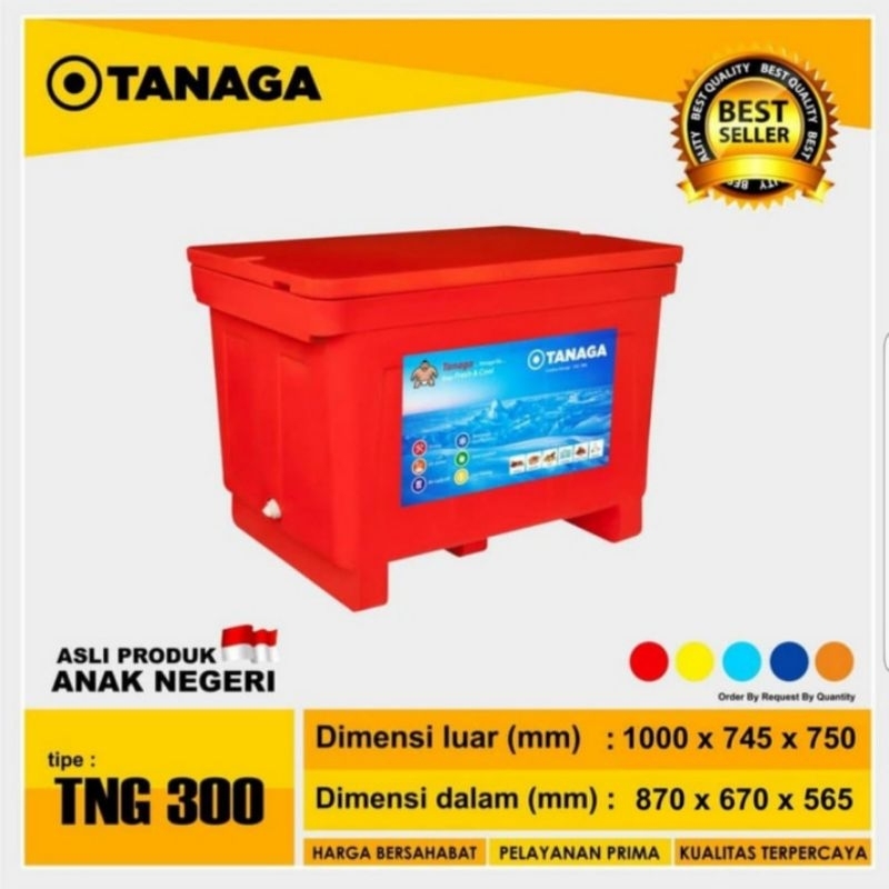 Jual Coolbox / Cooler Box Tanaga 300 Liter Termos Es Kotak ikan minuman ...