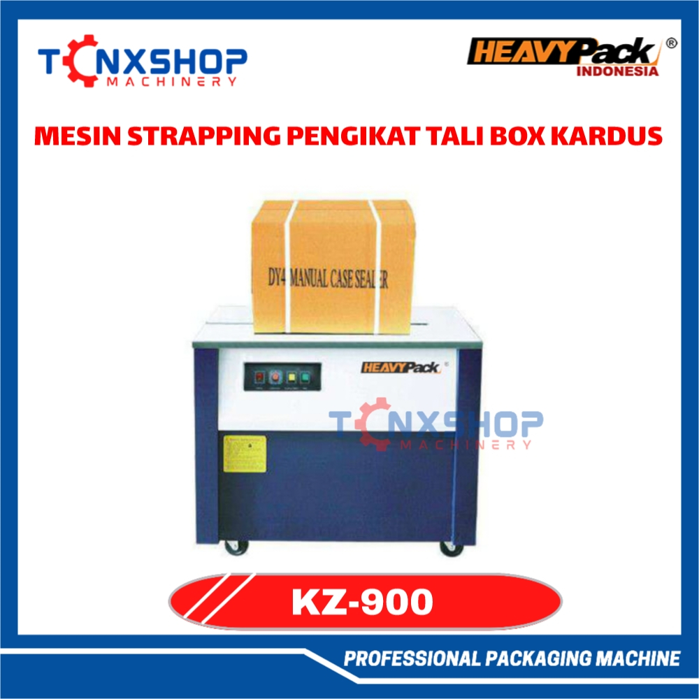 Jual Mesin Strapping Pengikat Tali Box Kardus HEAVYPACK KZ900 | Shopee ...