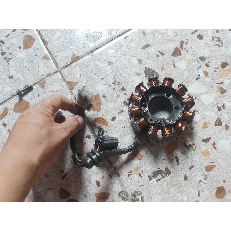 Jual spuul spol spool Assy stator comp honda supra x 125 helm in fi pnp supra x 125 fi pnp blade ...