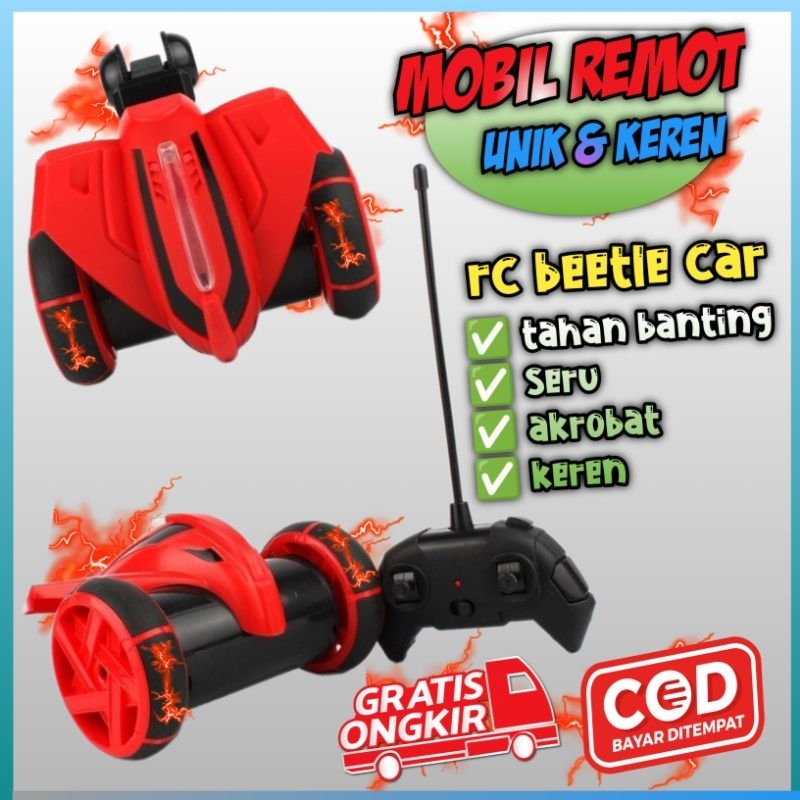 Jual MOBIL REMOTE CONTROL RC BEETLE CAR 360 // MAINAN MOBIL REMOT ...