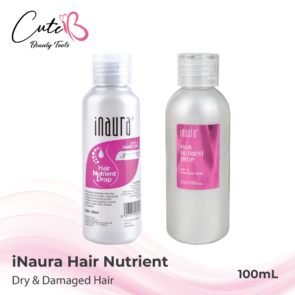 Jual INAURA Hair Nutrient Drop Dryed & Damage Hair (Pink) - 100 ml ...