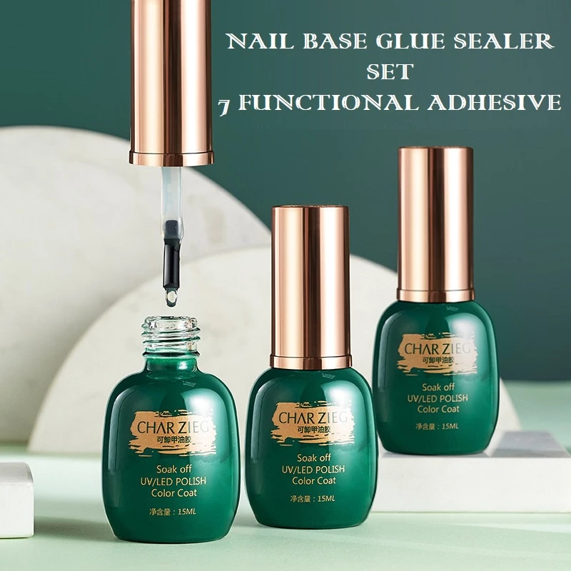 Jual CHARZIEG/BNC/AS Top Coat base Coat Primer Matte Reinforce Gel ...