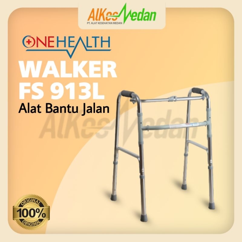 Jual WALKER / TONGKAT ORANG TUA ONEHEALTH FS 913L - ALAT BANTU JALAN ...