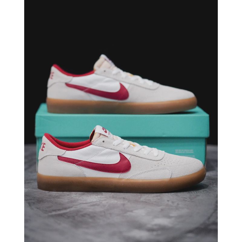 Jual NIKE SB HERITAGE VULC SUMMIT WHITE CARDINAL RED [CD5010-100 ...
