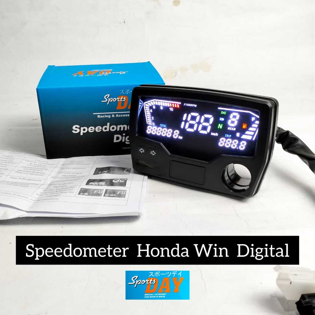 Jual SPEEDOMETER DIGITAL WIN SPIDO WIN 100 DIGITAL SPEEDO DIGITAL ...