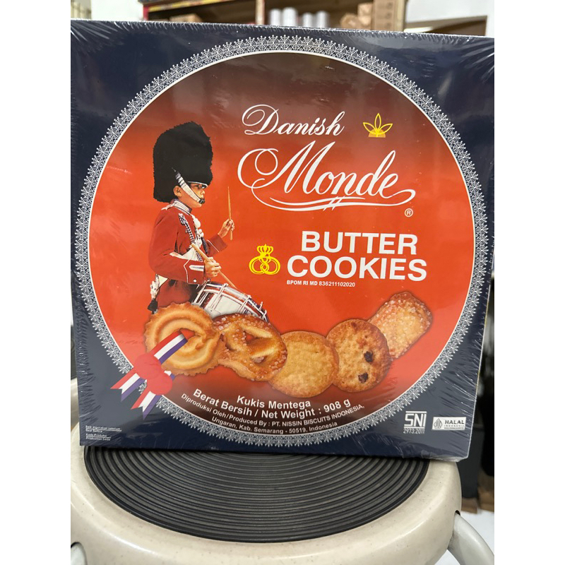 Jual MONDE BUTTER COOKIES KALENG 908g | Shopee Indonesia