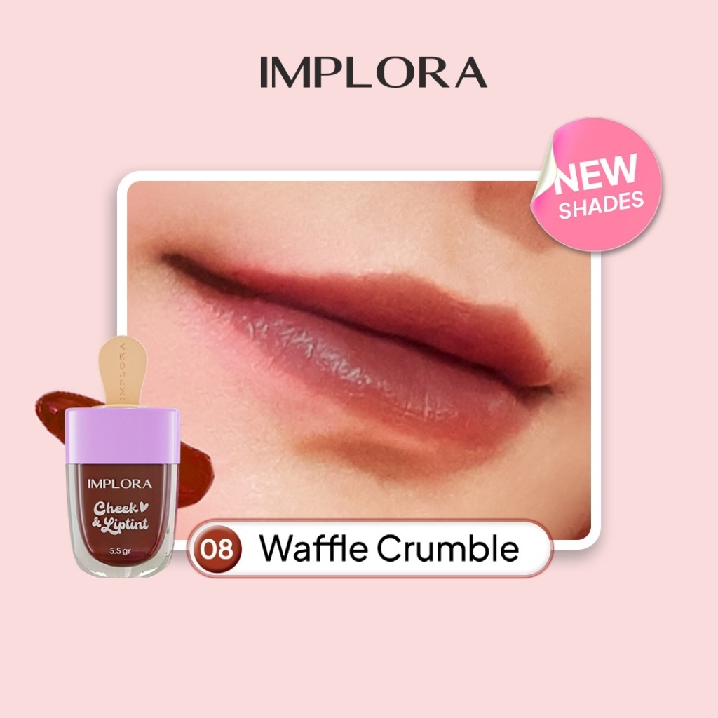Jual IMPLORA Cheek & Liptint Ice Cream || Implora Jelly Tint || Liptin ...
