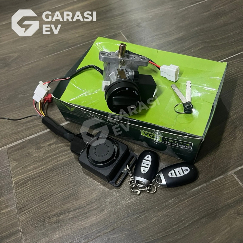 Jual Keyless Kunci Kontak Alarm Motor Listrik Molis Volta Uwinfly Alva ...