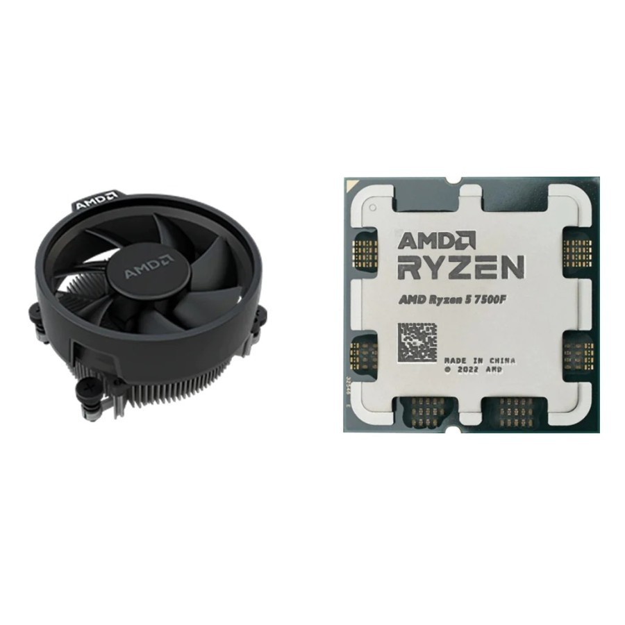 Jual AMD RYZEN 5 7500F TRAY + FAN (SOCKET AM5) | RYZEN 5 7500 F MPK | Shopee Indonesia