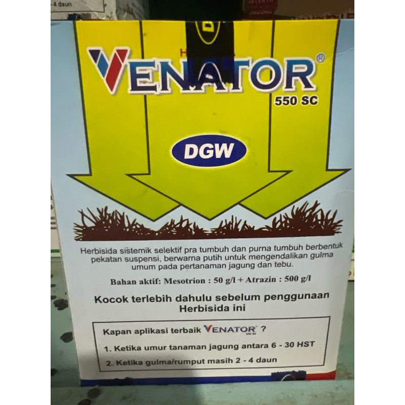 Jual HERBISIDA VENATOR 550 SC ISI 500ML+200ML ORIGINAL | Shopee Indonesia
