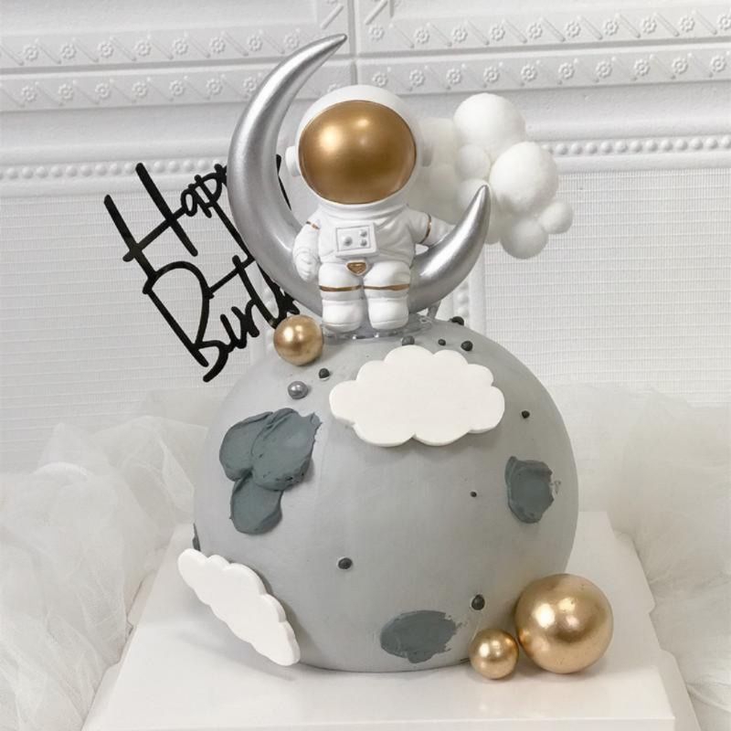 Jual Topper astronot hiasan kue ulang tahun tema astronor | topper ...