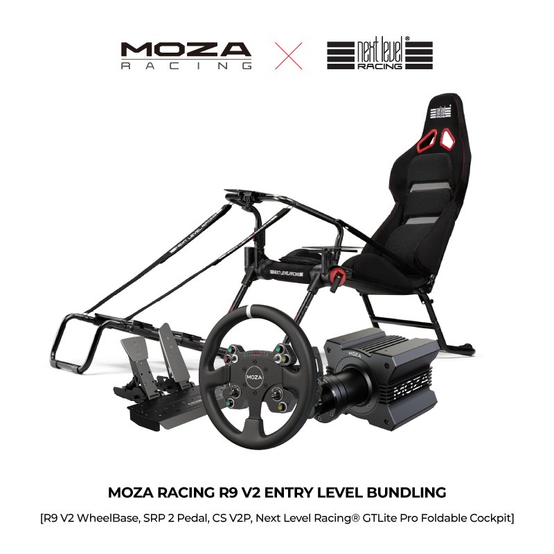 Jual MOZA Racing R9 V2 Entry Level Bundling | Racing Simulator Bundle ...