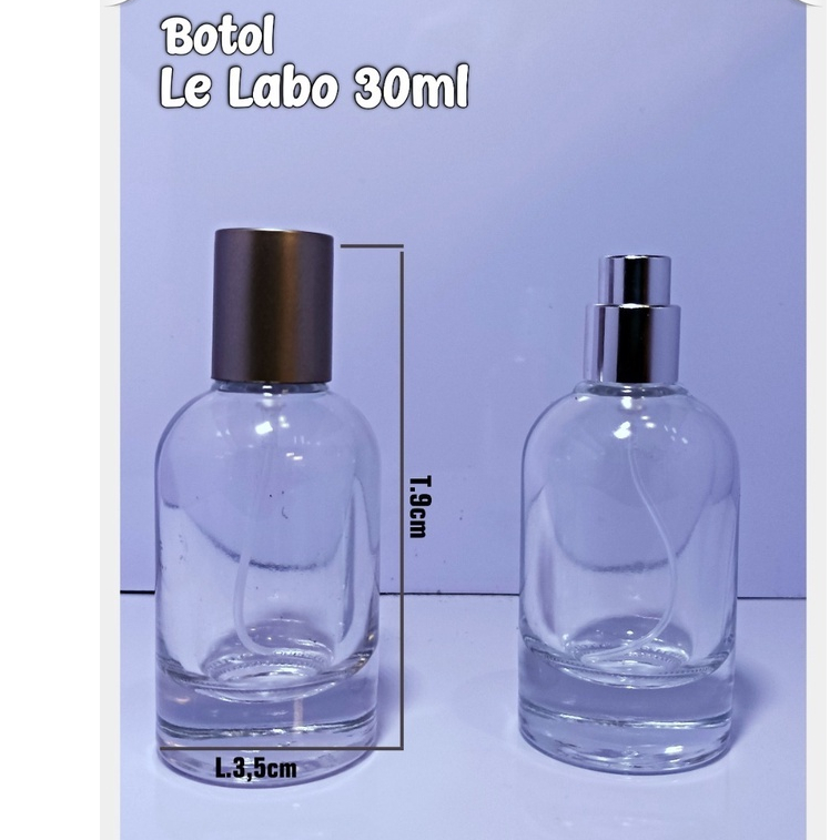 Jual Botol Parfum Le Labo 30ML Semi Press - Botol Parfum Kosong Le Labo - Botol Le Labo 30ML ...