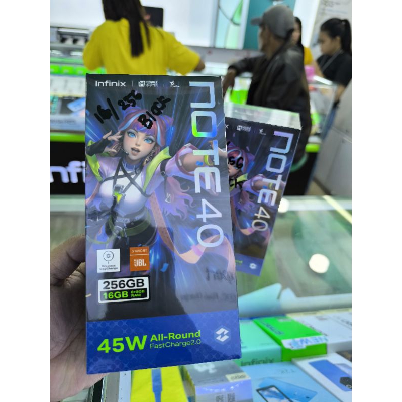 Jual Infinix Note 40 8/256 Free Mag Charger | Shopee Indonesia