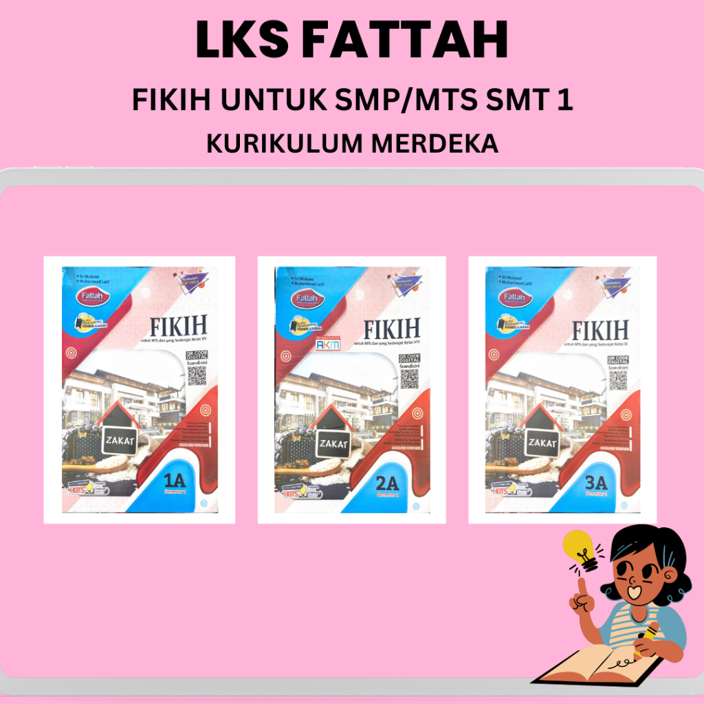 Jual LKS Fattah : FIKIH untuk SMP/MTs Semester Satu - Kurikulum Merdeka ...