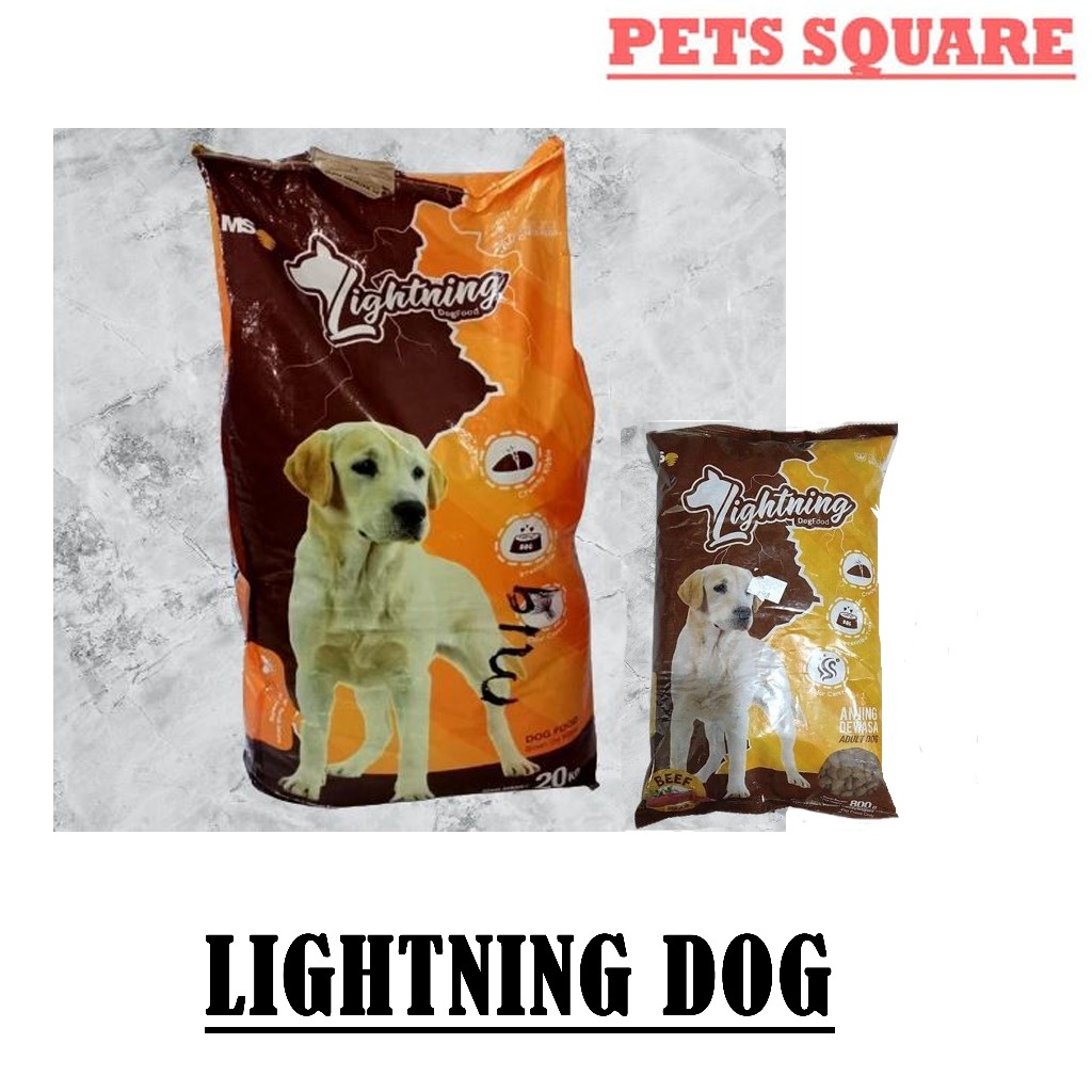 Jual Lightning Dog Food Beef Frespack 20Kg (G/G) | Shopee Indonesia