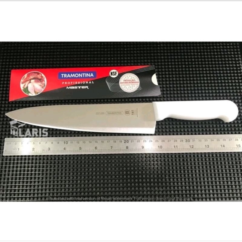 Jual Pisau Chef Tramontina 10 Inci Pisau Dapur Daging Ori Brazil Anti ...