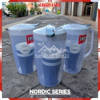 Jual GREEN LEAF Eskan Set 4 in 1 Nordic Series 2.2 Liter / Teko Set ...