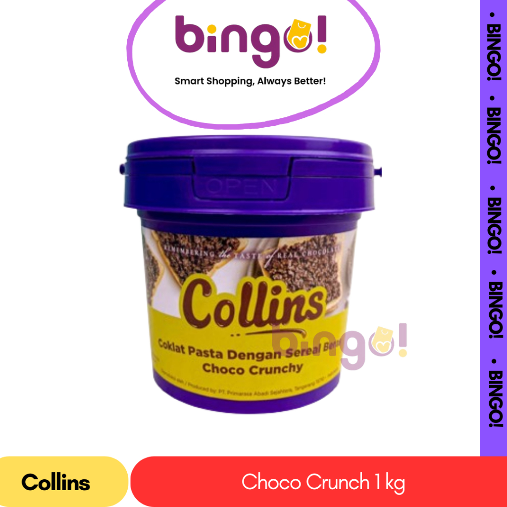 Jual COLLINS CHOCO CRUNCHY 1KG | Shopee Indonesia