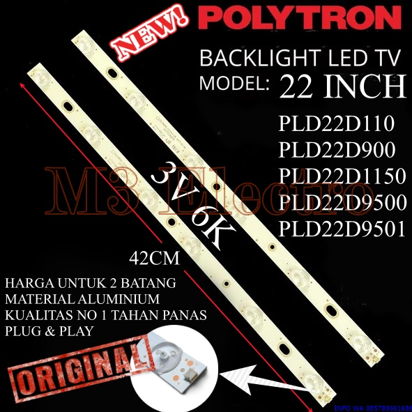 Jual BACKLIGHT POLYTRON 22 INCH PLD22D110 PLD22D900 PLD22D1150 ...