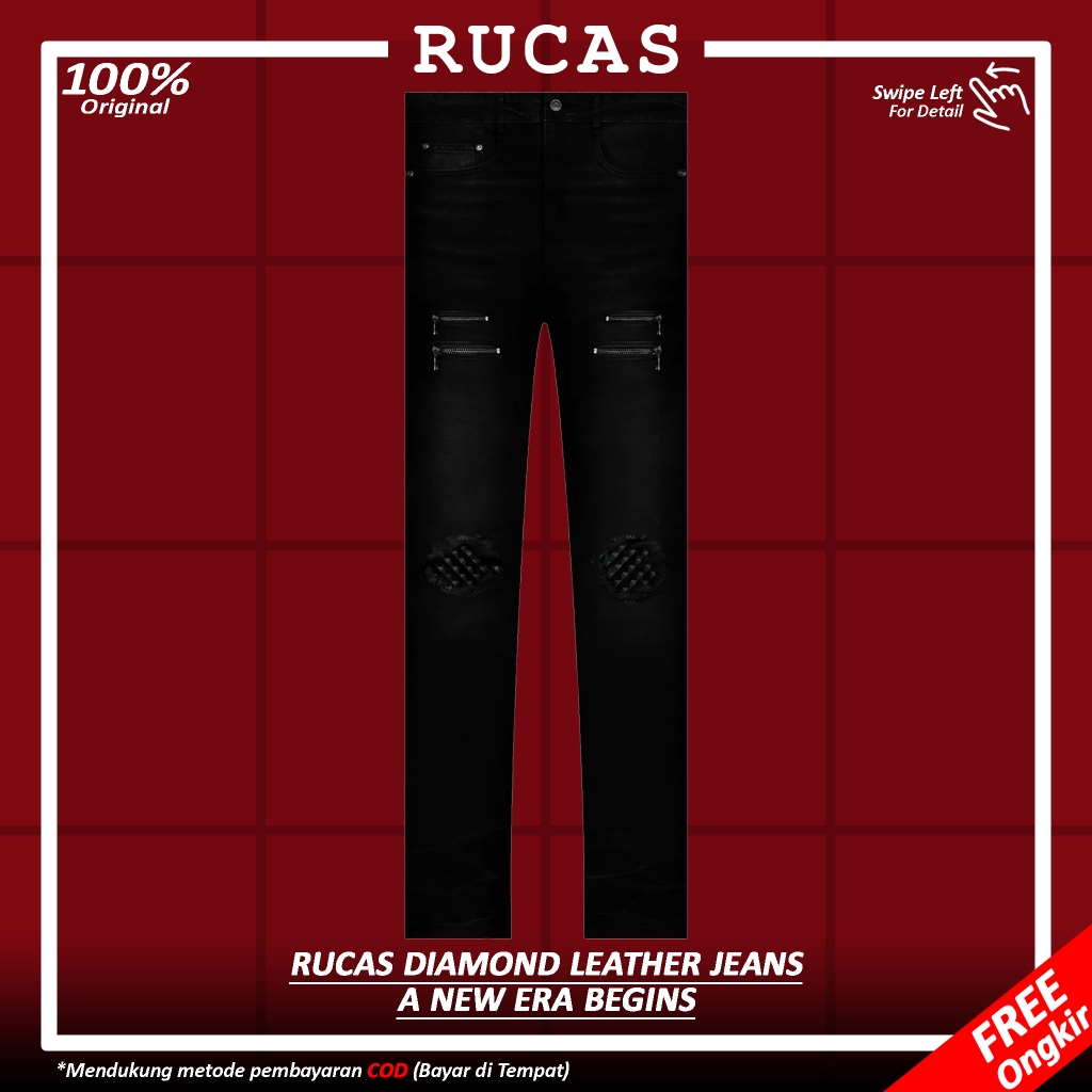 Jual RUCAS DIAMOND LEATHER JEANS - A NEW ERA BEGINS | Shopee Indonesia