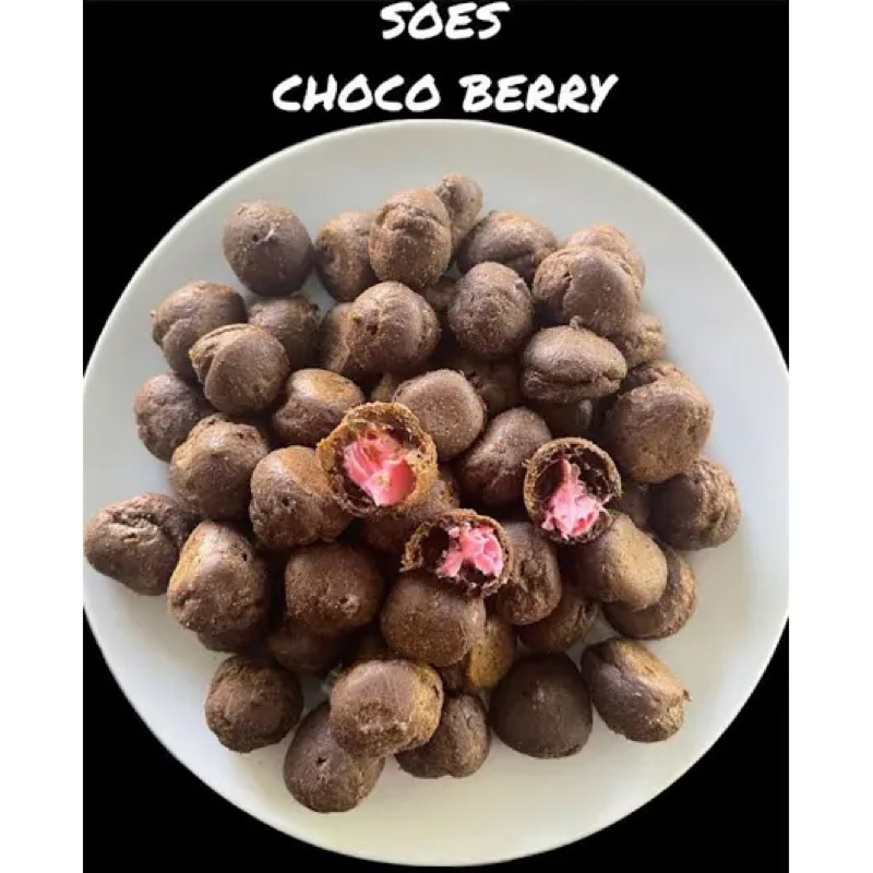 Jual SOES COKLAT CHOCOBERRY 1 KG (MERK SARIKAYA) SUS CREAM COKLAT ISI ...