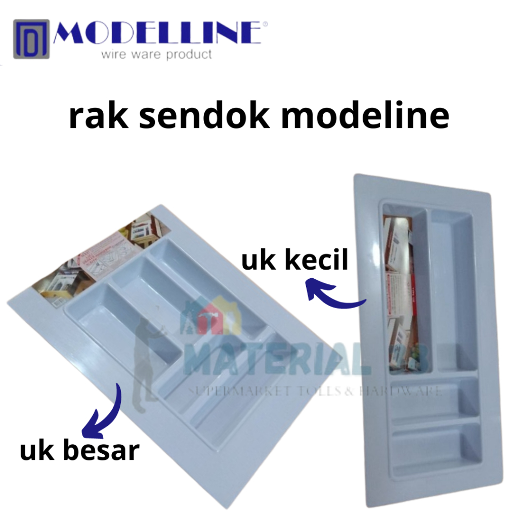 Jual RAK SENDOK MODELLINE SMALL AND LARGE / KITCHEN DRAWER UTENSIL ...