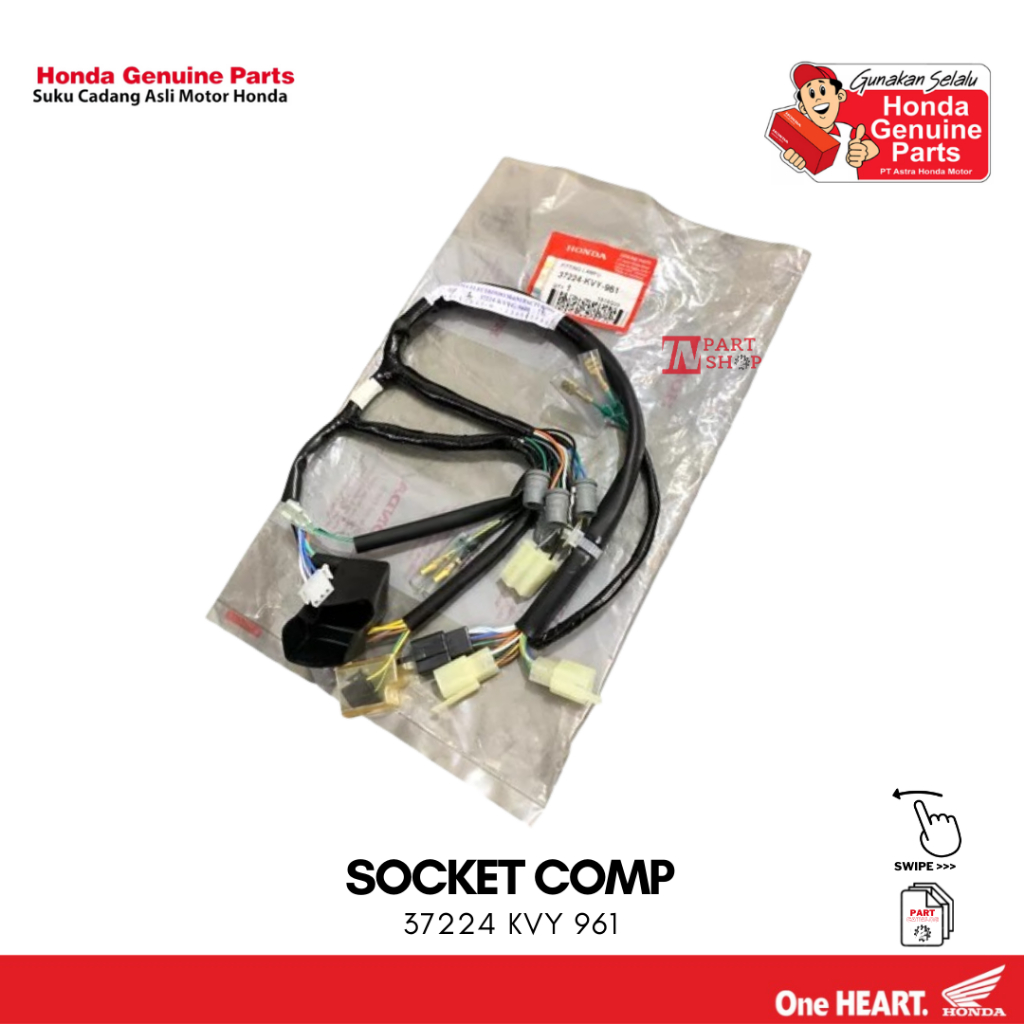 Jual Kabel Pitting Lampu Atas Speedometer (Socket Comp) – BeAT Karbu ...