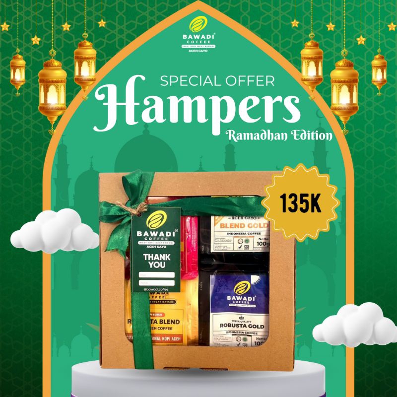 Jual Hampers Parcel Hadiah Gift Bawadi Coffee Kopi (Paket C) | Shopee ...