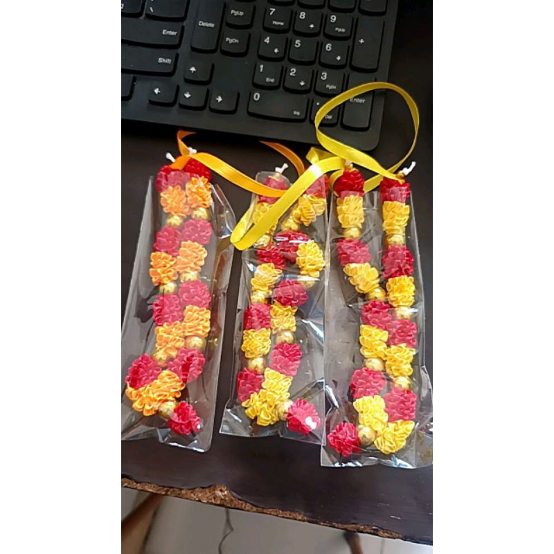 Jual kalungan Bunga Kain 30 cm | Shopee Indonesia