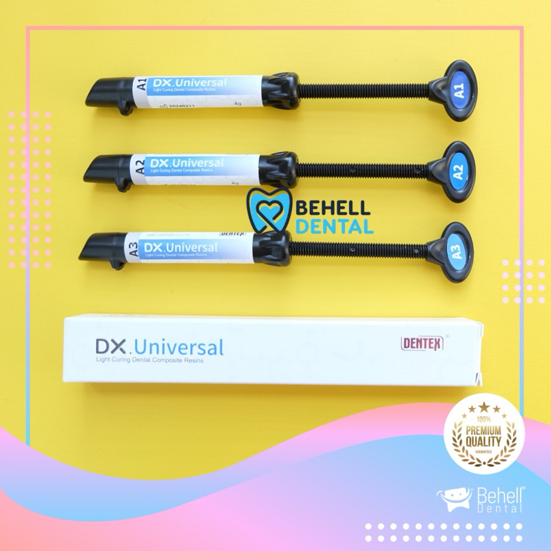 Jual COMPOSITE DENTEX Universal DX A1 A2 A3 A3.5 - Dental Bahan Direct Veneer Veneers Gigi ...