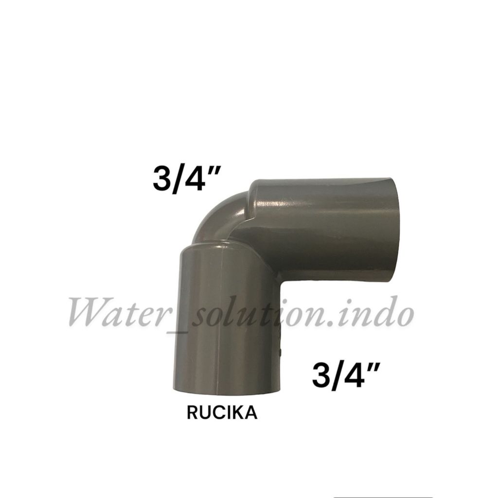 Jual ELBOW / KNEE PIPA PVC 3/4 INCH RUCIKA (AW)-MEDAN | Shopee Indonesia