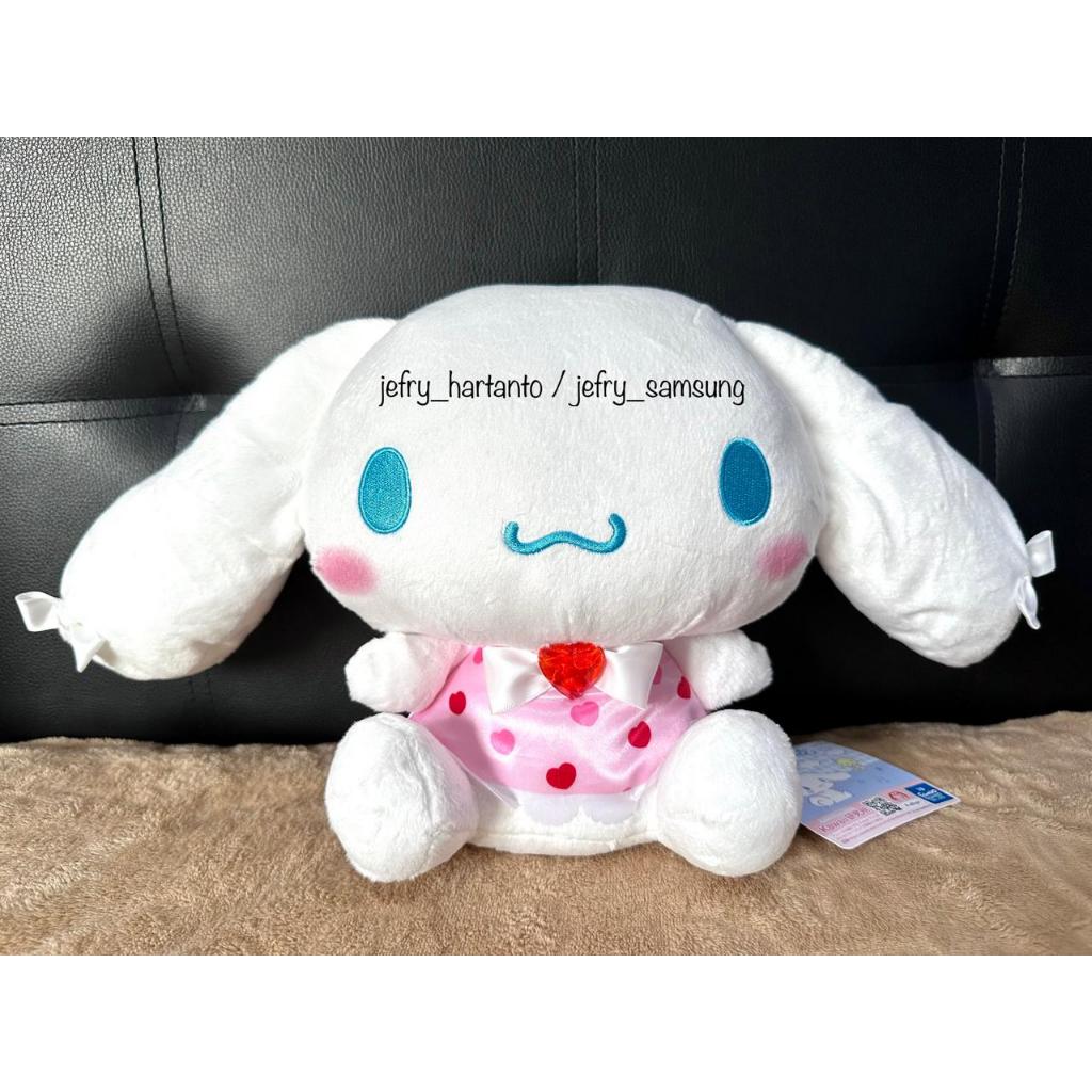 Jual Boneka Cinnamoroll Pink Love Heart BIG Plush Original Sanrio ...