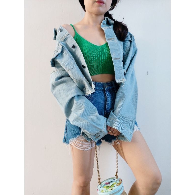 Jual Dayeon Jeans (outer jeans/ denim jacket/ jaket jeans/ denim outer ...