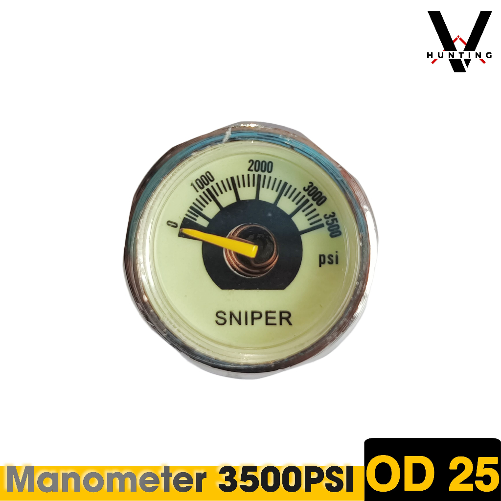 Jual Manometer Bull OD25, Manometer PCP, Manometer kecil | Shopee Indonesia
