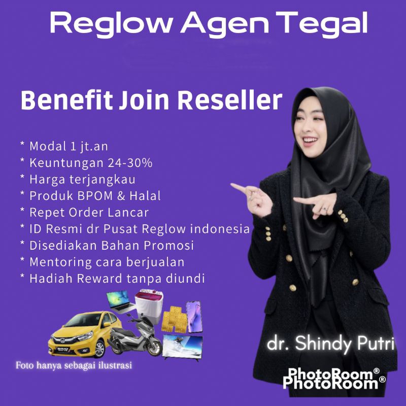Jual Reglow Paket Reseller Basic skincare by dr. Shindy Putri hempas jerawat flek bruntusan ...