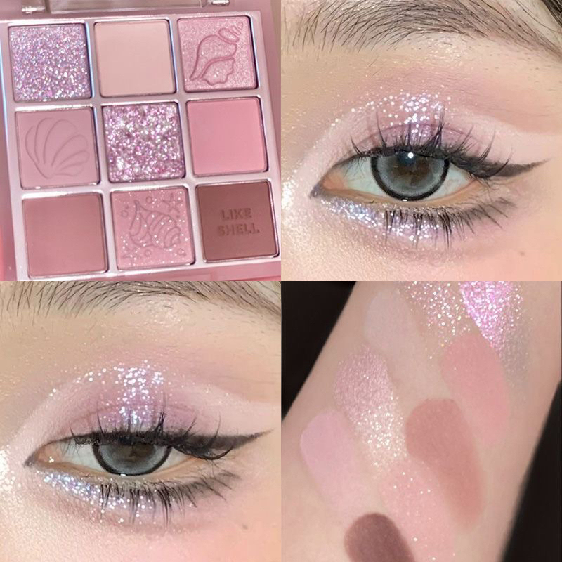 Jual Ready Stock! Tingphe Palette Eyeshadow Sembilan Warna Shell Baru ...