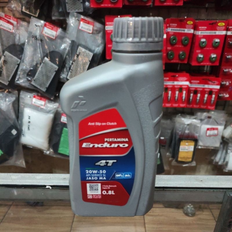 Jual OLI PERTAMINA ENDURO 4T 20W-50 SL 800 ML | Shopee Indonesia