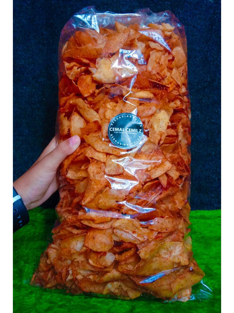 Jual Kripik singkong kriwil keripik singkong pedas keripik singkong ...