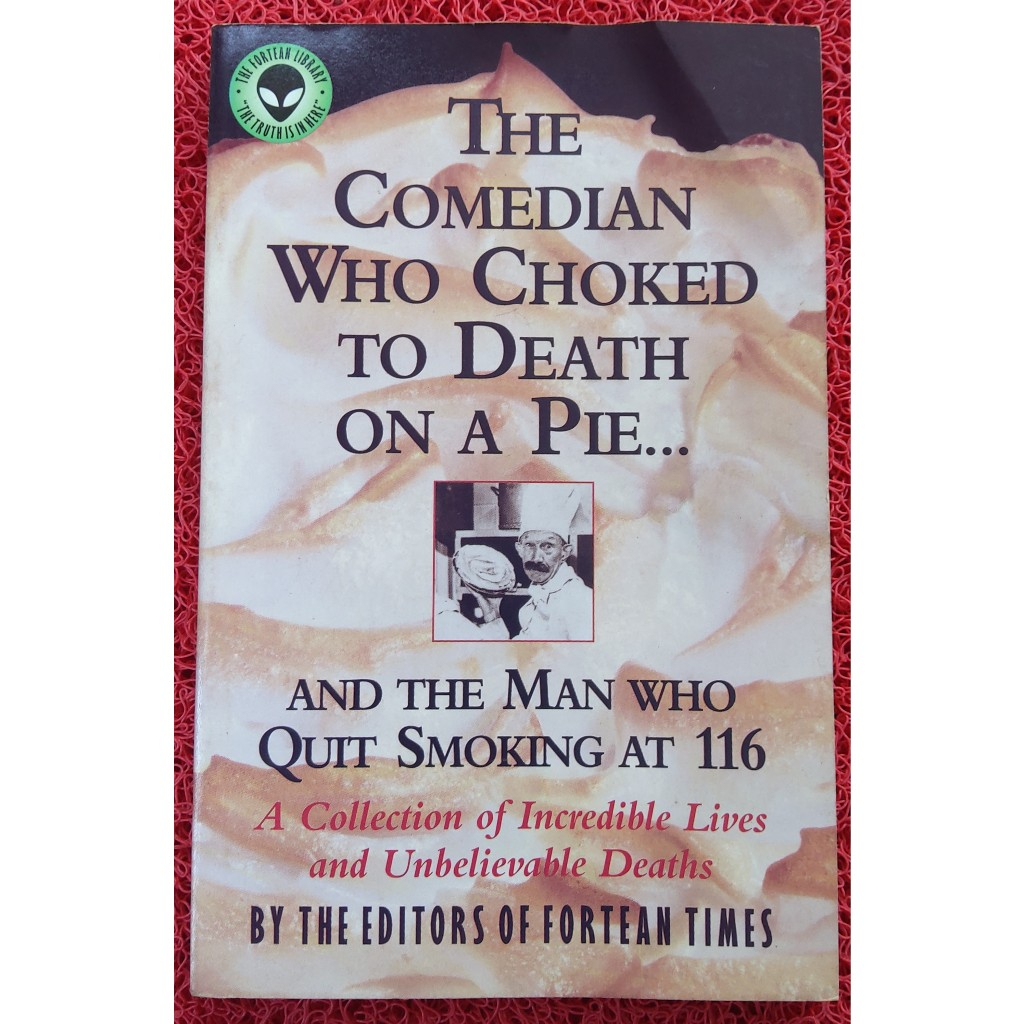 Jual RARE, Fortean Times: The Comedian Who Choked to Death On A Pie - A ...