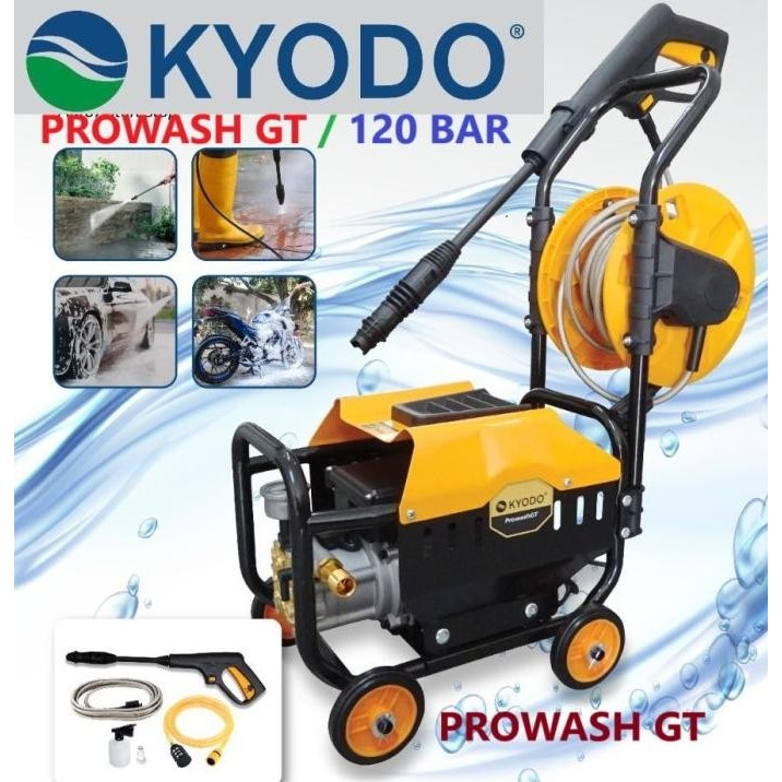 Jual Jet Cleaner Merk Kyodo ProwashGT (750w-120 Bar) | Shopee Indonesia